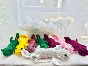 Gwen the Beaded Gecko Fidget – The Crocheting Professor
